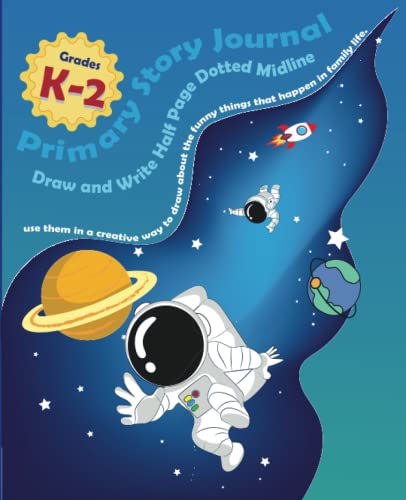 Primary story Journal Draw and Write Half page Dotted midline :: Primary Journal Composition ...