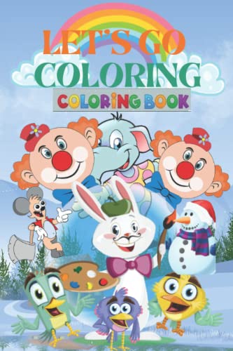 Let's Go Coloring: Awesome coloring book for kids 2-9 It contains 100 ...