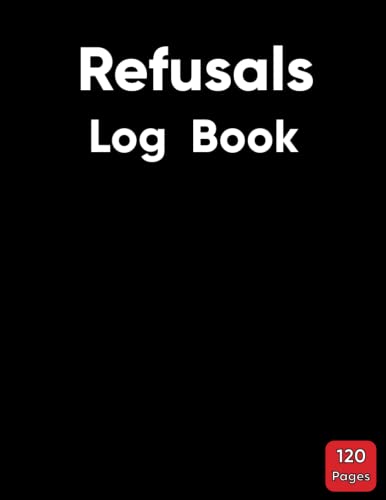 Refusals Log Book: Simple Register to Record All Refusals of Alcohol ...