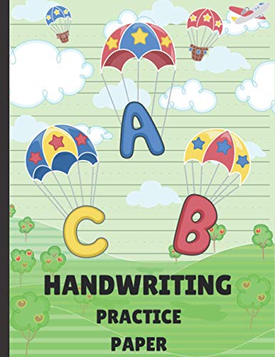 Handwriting Practice Paper: Journal Blank Dotted Writing Sheets ...