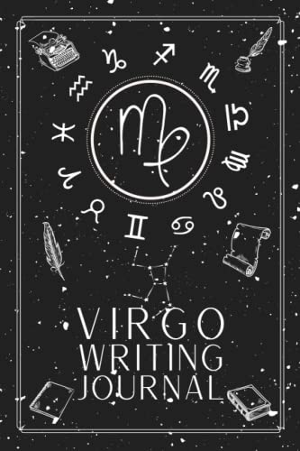 Virgo Writing Journal: Zodiac Sign/Symbol Lined Journal For Writers ...