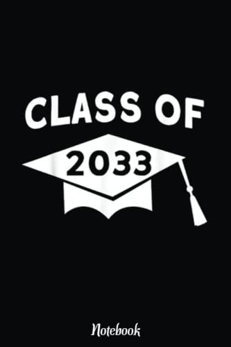 Class Of 2033 Preschool Graduation Future Graduate Gift Kids Notebook ...