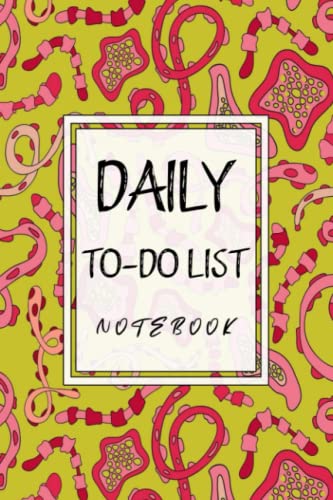 Daily To-Do List Notebook: Pretty Snake Cover, To Do List Notebook, 6 x ...