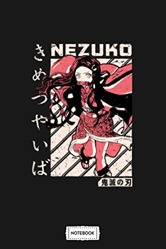 Nezuko Kamado Aesthetics (kimetsu No Yaiba) V1 Notebook: Planner, Diary ...