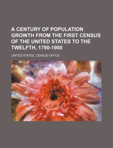 A century of population growth from the first census of the United ...