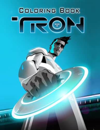 Tron Coloring Book: Great Coloring Book for Kids and Fans – GIANT Pages ...
