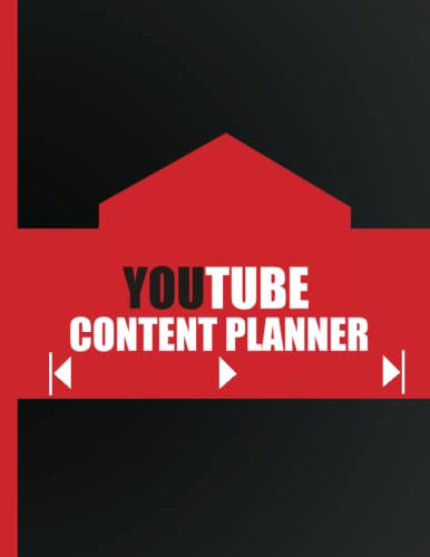 YouTube Content Planner: YouTube Planner With Supplies, Description ...