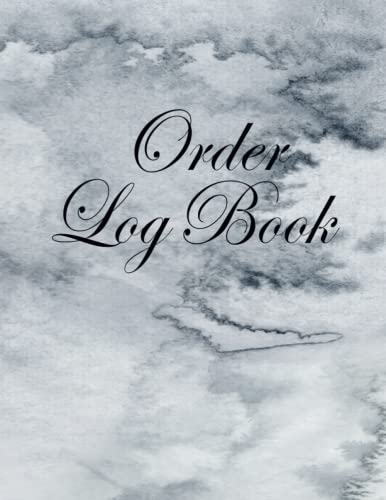 Order Log Book: Simple Order Tracker | Track Your Order With This Daily ...