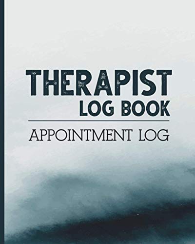 Therapist Log Book: Appointment Log | Record Client Appointments, Notes ...