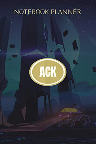 Notebook Planner ACK Nantucket Bumper Sticker: Journal, Lesson, 6x9 ...