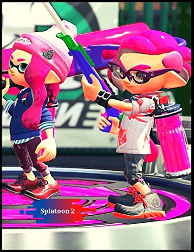 Splatoon 2: Coloring Book for Kids and Adults with Fun, Easy, and ...