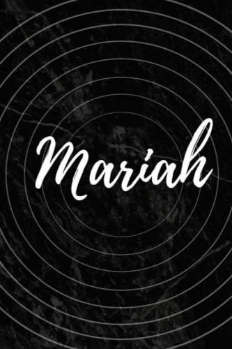 Mariah: Personalized Notebook with Name Mariah | Writing Drawing ...