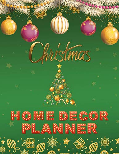 Christmas Home Decor Planner: A simple planner for your Christmas ...