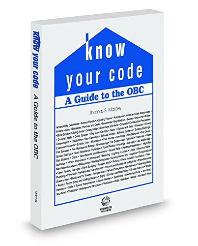 Know Your Code: A Guide to the OBC, 2014 ed. by Thomas Marcey | Goodreads