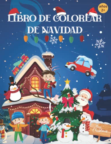 Mi Primer Libro Para Colorear Navidad: Mi Primer Gran Libro Para Colorear de Navidad Para Niños ...