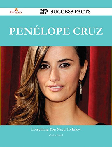 Penélope Cruz 239 Success Facts - Everything you need to know about ...