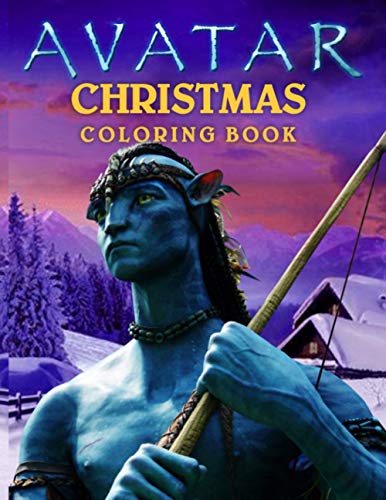 Avatar Christmas Coloring Book: Avatar Christmas Coloring Books For ...