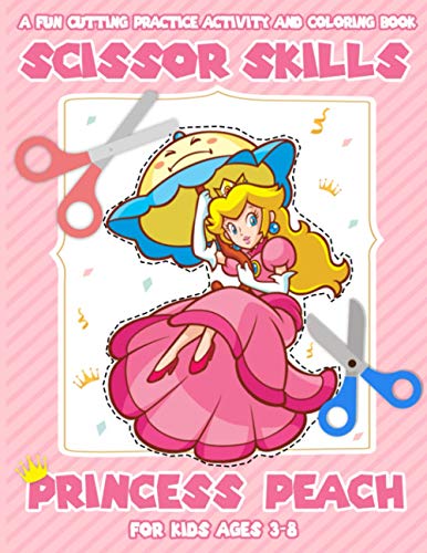 Princess Peach Scissor Skills: Beautiful Simple Designs Learning Cut ...