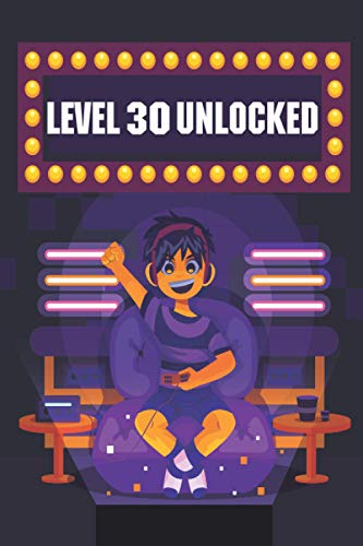 Level 30 Unlocked: 30th Birthday Gift Ideas Funny 30 Year Old Gifts ...