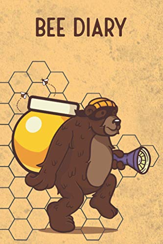 Bee Diary: 4in1 bee diary for beekeepers, 6x9 book for a good overview ...