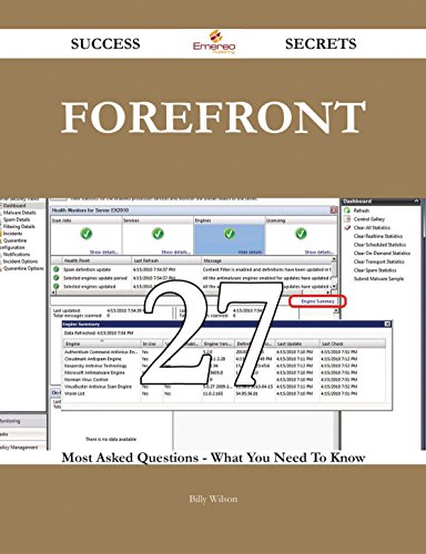 ForeFront 27 Success Secrets - 27 Most Asked Questions On ForeFront ...