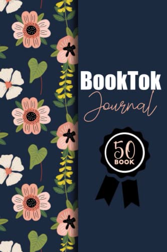 THE #Booktok Journal :: 50 Books | Floral book review journal and ...