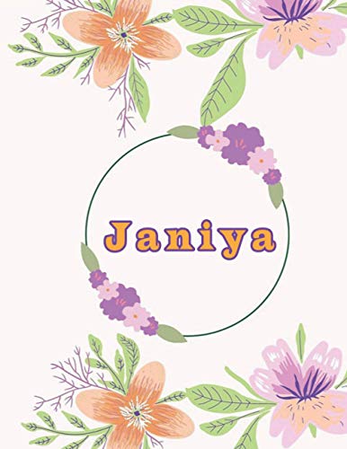 Janiya: Customized Journal with Floral Cover, personalized Notebook ...