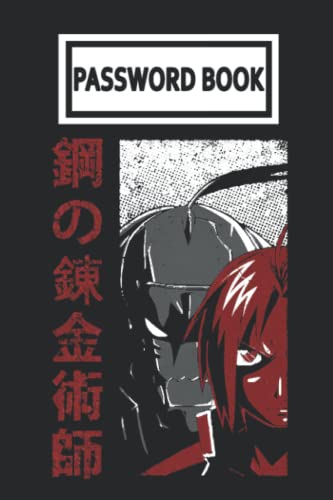 Password Book: Fullmétal Alchemíst Anime Manga Brothers Password ...