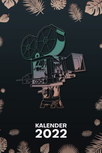 KALENDER 2022 A5: für Kamerafrau - Vintage Videokamera Terminplaner mit ...