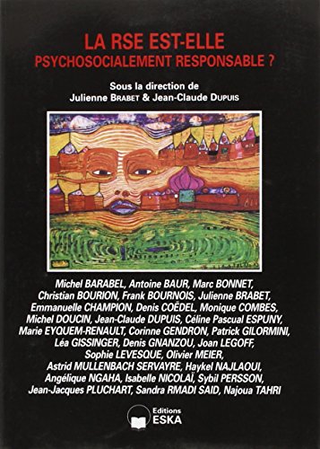 LA RSE EST ELLE PSYCHOSOCIALEMENT RESPONSABLE ? by Collectif | Goodreads