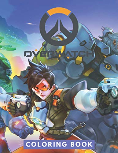 Overwatch Coloring Book: Perfect Christmas Gift For Kids And Adults Who ...