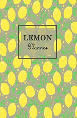 Lemon Planner: Lemon Academic Planner 2020-2021-2023|Pocket Calendar ...