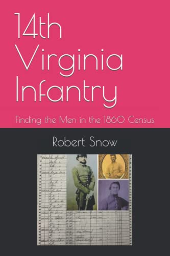14th Virginia Infantry: Finding the Men in the 1860 Census by Robert ...