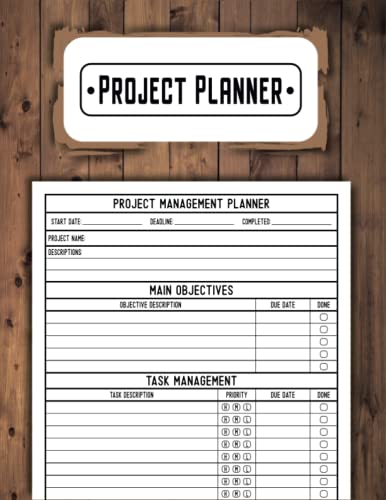 Project Planner: Project Management Planner. Project Management ...