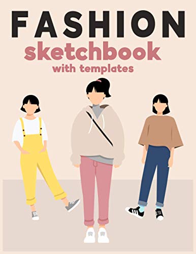 fashion sketchbook with templates: Female Figure Template for Easily ...