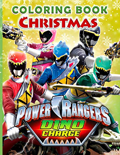 Power Rangers Dino Charge Christmas Coloring Book: Power Rangers Dino ...