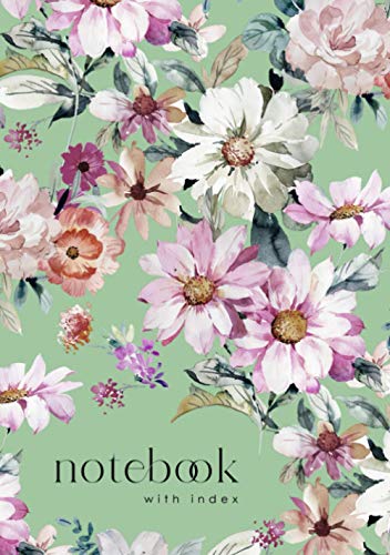 Notebook with Index: B5 Lined-Journal Organizer Large with A-Z ...