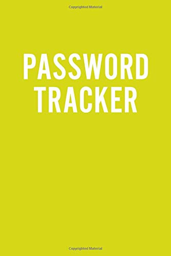 Password Tracker: Keep track of internet and app passwords easily and ...