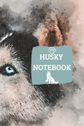 Husky Notebook: Cute Dog Breed Notebook,Cute Notebook gift for Husky ...