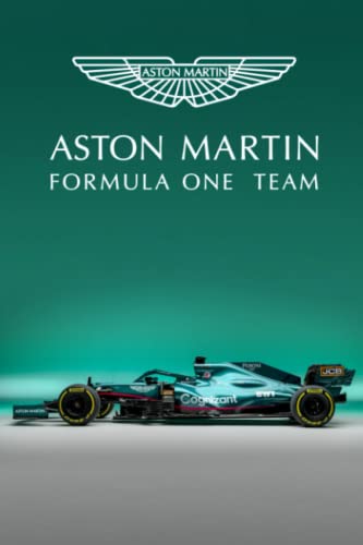 ASTON MARTIN F1 TEAM Notebook - 6x9 College Ruled: Take notes for class ...
