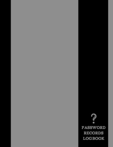Password Records Log Book: Internet Websites Data Keeper. Track ...