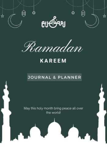 Ramadan Journal & Planner: Ramadan planner & journal 2022 30 Days ...