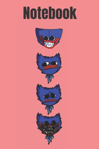 Notebook Poppy Playtime: Huggy woggy, poppy playtime lovers notebook ...