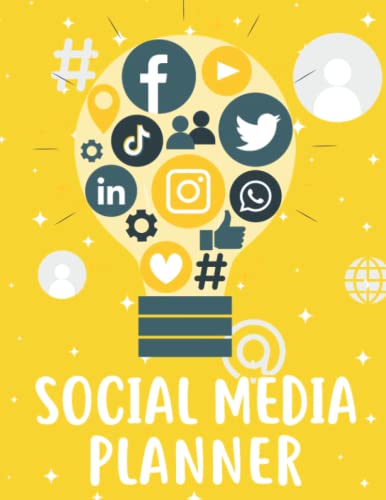 Social Media Planner: Plan And Organize Your Weekly Social Media ...