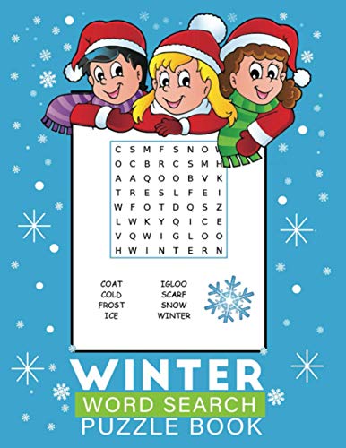 winter word search puzzle book: An Amazing Winter Themed Word Search ...