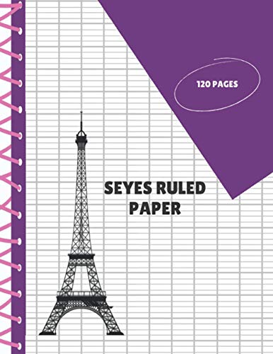 seyes ruled paper: french handwriting workbook , seyes ruled notebooks ...