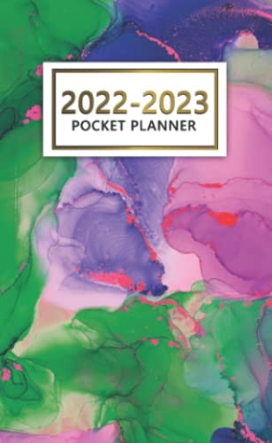2022-2023 Pocket Planner: 2 Year Agenda & Two Year Monthly Schedule ...