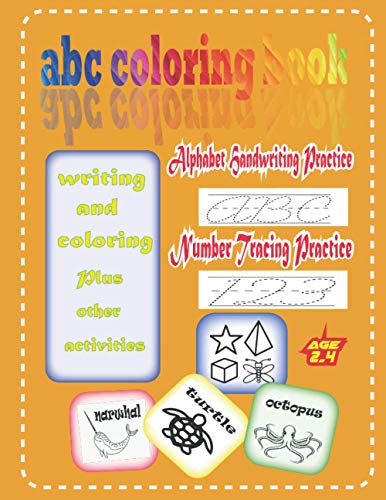 abc coloring book: The Little ABC Coloring Book (Dover Little Activity ...