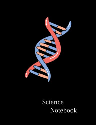 Science Notebook: 100 Blank and Lined pages - 8.5" X 11" inches by A ...