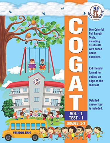 CogAT - Vol 1 -Test - 1: CogAT Form 7 Vol 1 -TEST - 1 by Gowri M ...
